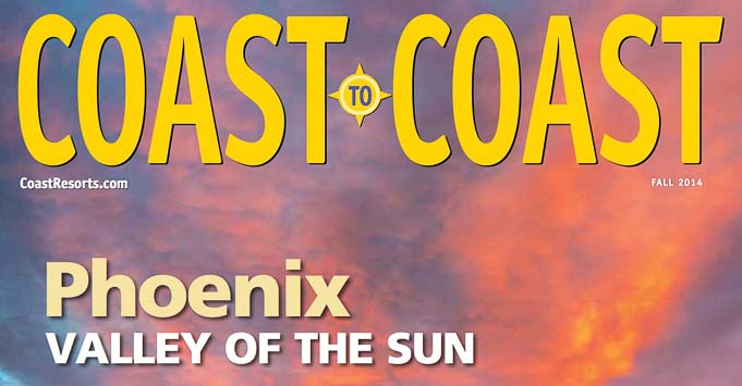 On the Cover of Coast to Coast Magazine!