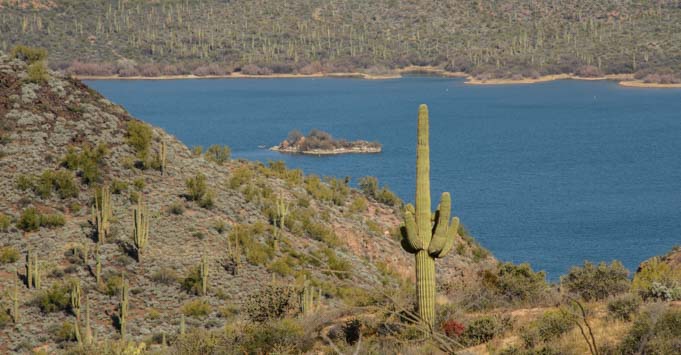 Apache Trail Scenic Drive in Arizona