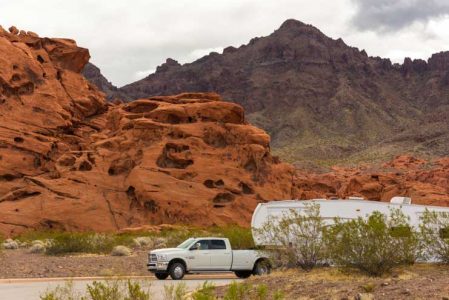 Lake Mead Scenic Drive + A Great RV Pit Stop at “Redstone” NV!